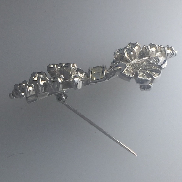 Pennino | Jewelry | Vintage Signed Pennino Rhinestone Brooch | Poshmark